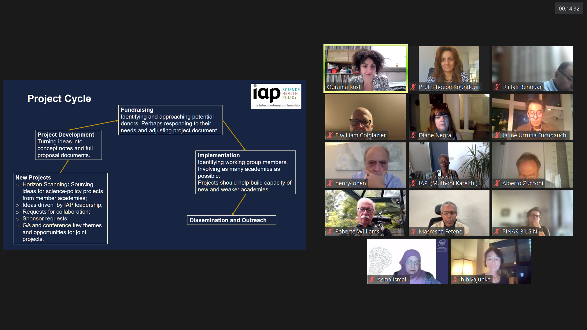 The new InterAcademy Partnership (IAP) leadership - Ae4ria