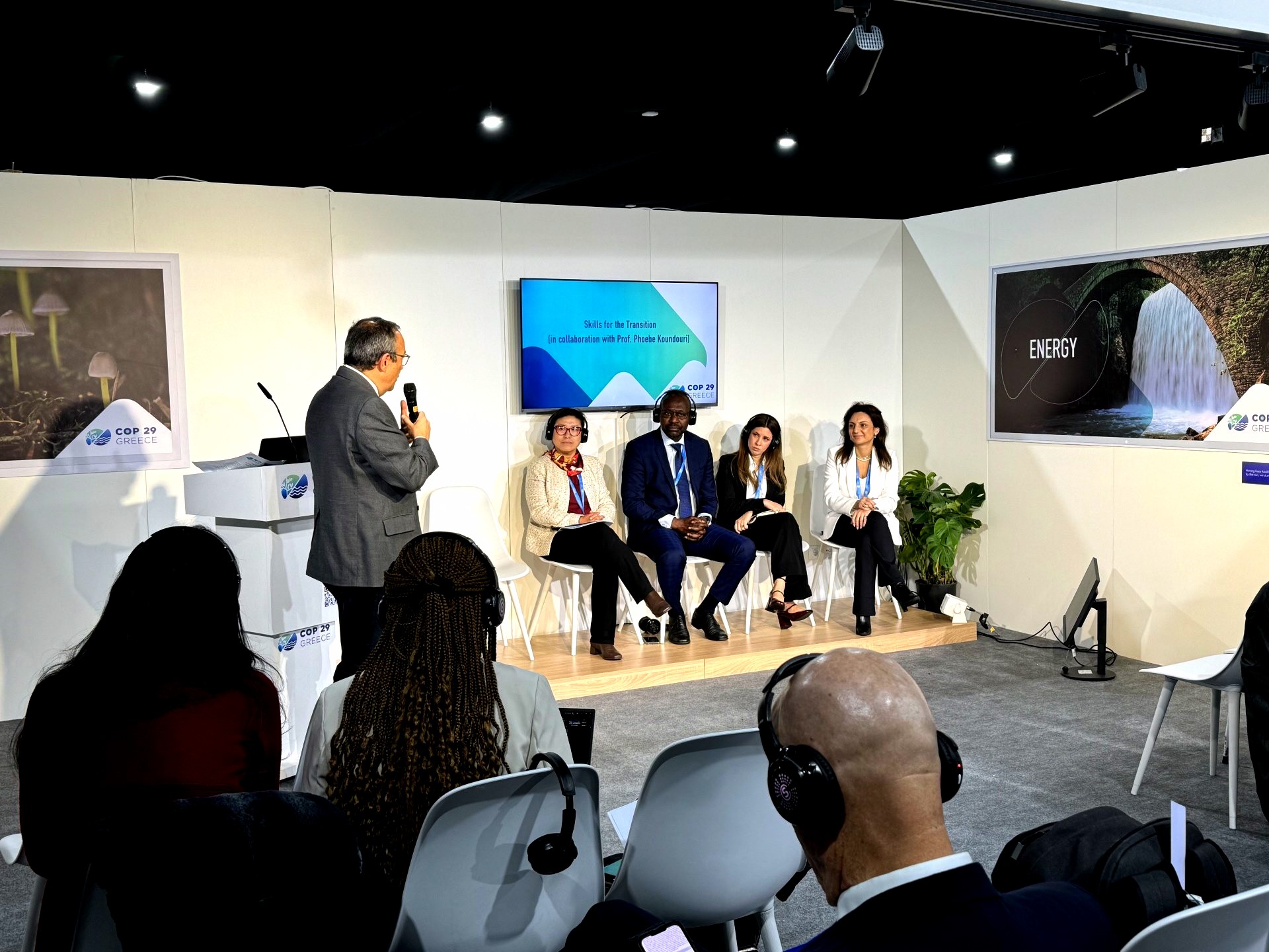 COP29 Panel: "Skills for the Transition" - Greek Pavilion, Blue Zone ...